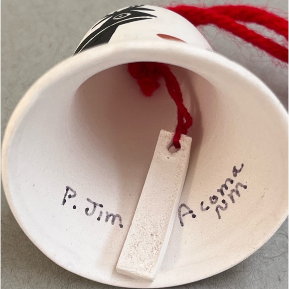 Acoma Pottery | Other | Acoma Pottery Vintage Painted Bell Signed P Jim | Poshmark